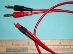 DEANS Mini 2 Pin Polarized on a Charge Cord