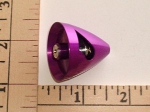 Aluminum Precision Spinner/Prop Adapter 32x3.2mm(0.126") Color may vary