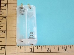 4 AA Cell Holder/Box Only with Solder Tabs