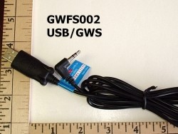 GWS FMS USB to GWS Transmitter Simulator Cord