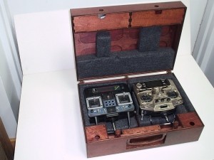 Radical RC Dual Transmitter Case Kit, Russian Birch