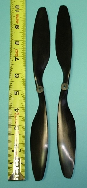 MPI Counter Rotating Prop Set 10 x 4.5