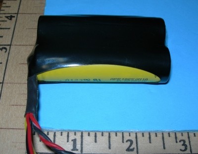 A123/LithiumWerks Life Nano Phosphate 2S 1100mah Receiver Pack