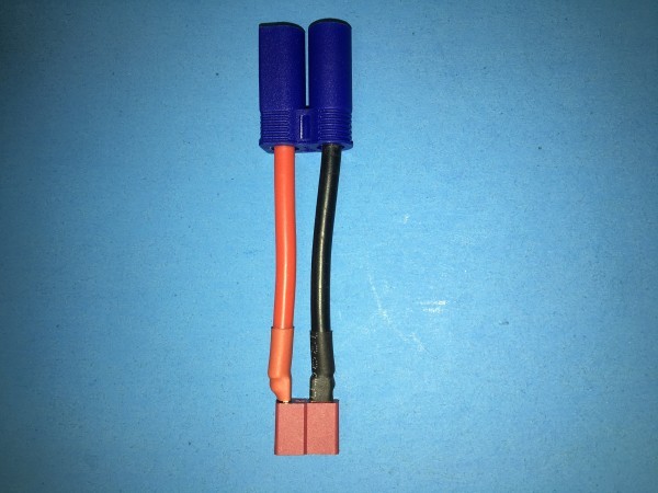 Adapter Deans, T, or Star Plug ESC or Charge Cord to EC5 Battery