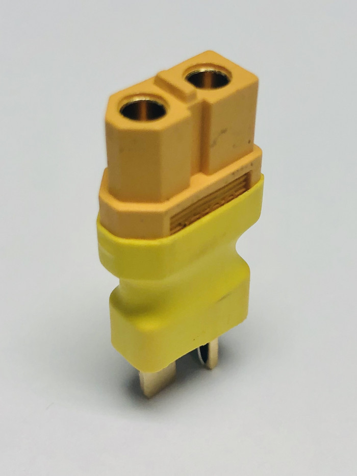 Adapter XT60 ESC/Charge Cord to Deans, T, or Star Plug battery
