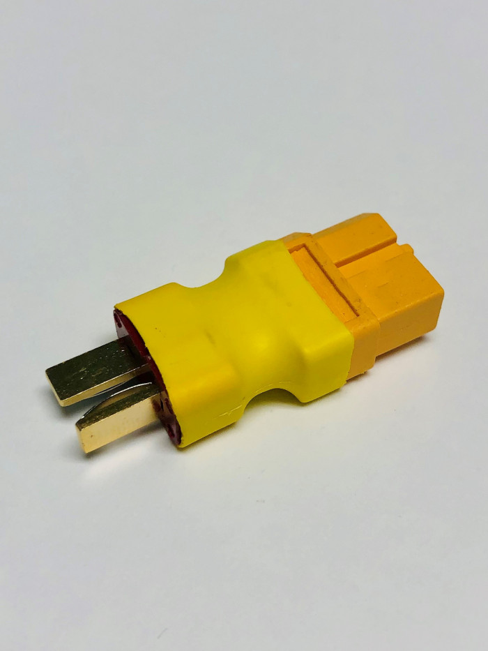 Adapter XT60 ESC/Charge Cord to Deans, T, or Star Plug battery