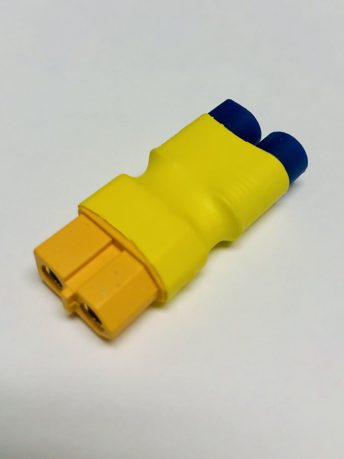 Adapter XT60 ESC/Charge Cord to EC3 Battery