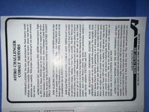 | E-Power Everything - Brushless Motors - Astro Flight Brushless Radical RC