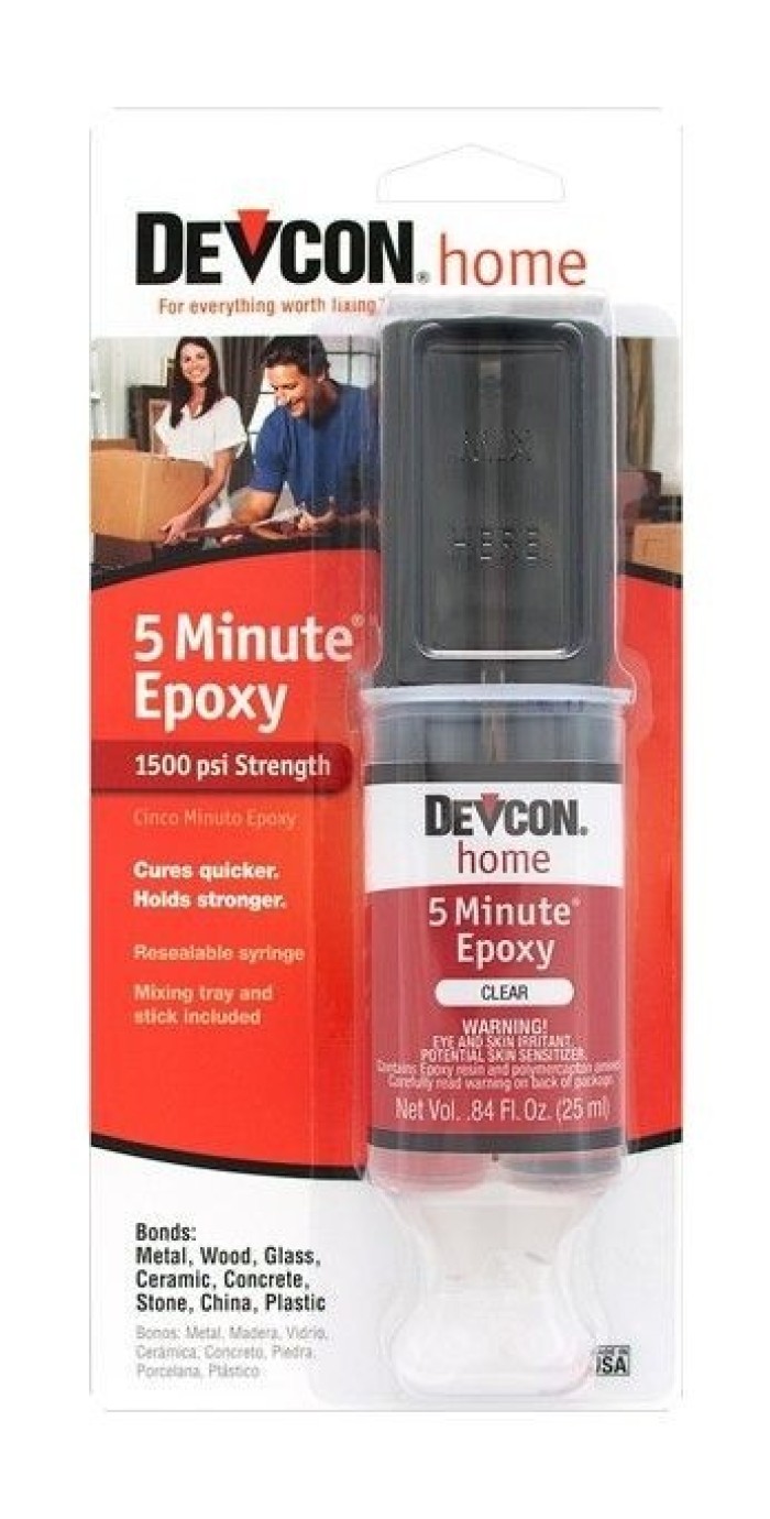 Devcon 5-Minute Epoxy in Applicator, 1 ounce