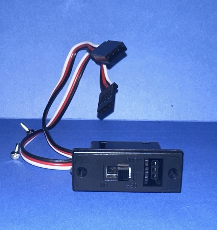 Heavy Duty Switch with Charge Jack w/Futaba J plugs