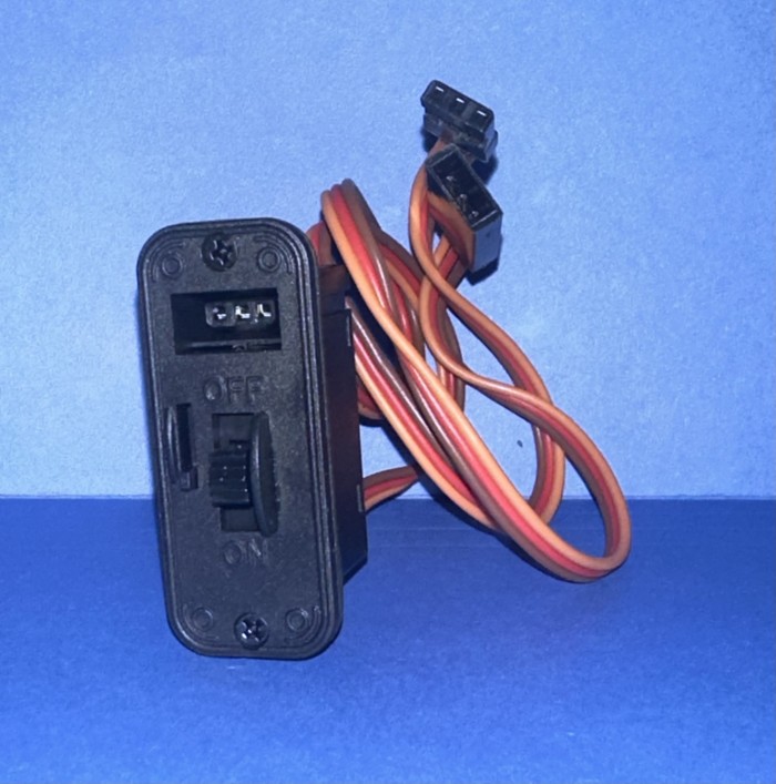 Heavy Duty Switch with Charge Jack with JR/Hitec/Air New/Spektrum ...