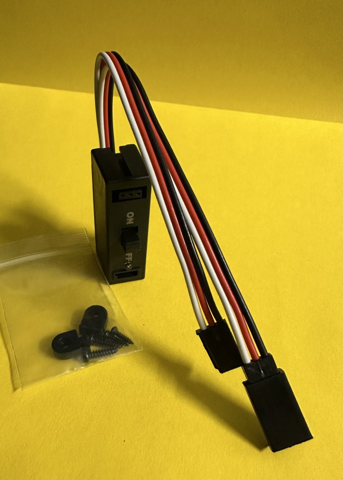 Heavy Duty Switch with Charge Jack and Indicator Light Futaba