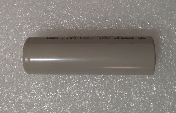 MOLICEL Ultra-High Power 4500mAh Single Cell, #INR21700-P45B Air