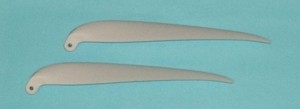 MPI Folding Prop Blade set 13-9, 8mm Yoke