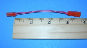 Micro JST/BEC 3 Wire Extension 3 Inch