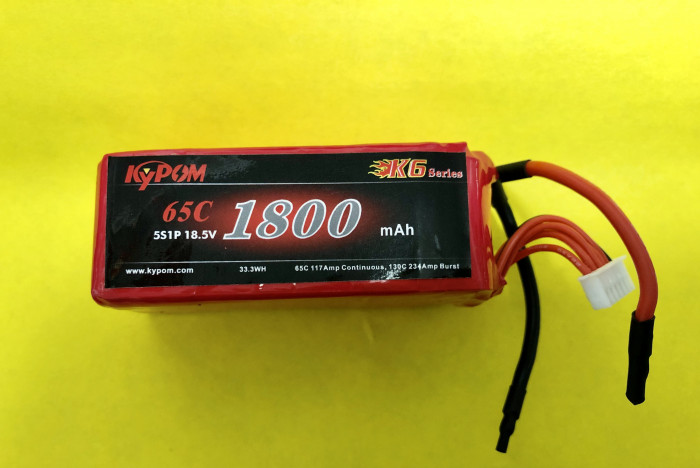 RRC K6 1800 18.5V 5S 65C