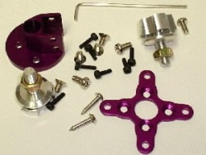Radical RC Radial Mount Set for AXI22XX Series Outrunner Motors