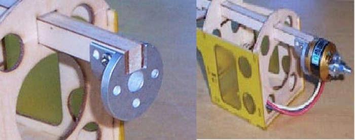 Radical RC Radial Mount Set for AXI28XX Series Outrunner Motors