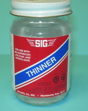 Sig Supercoat Dope Thinner 4oz