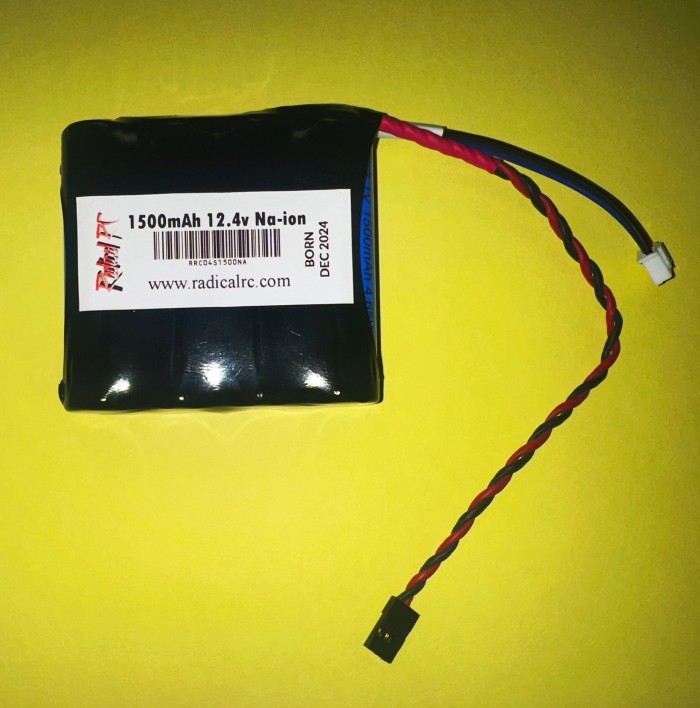 Sodium Na-Ion Battery #18650 12.4V 1500mAh 4-Cell Pack