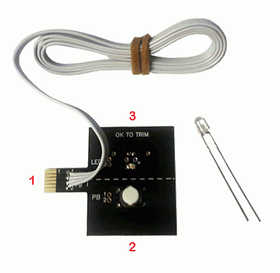 SwitchGlo Pro Push-Button & Glow Indicator LED D.I.Y. Kit